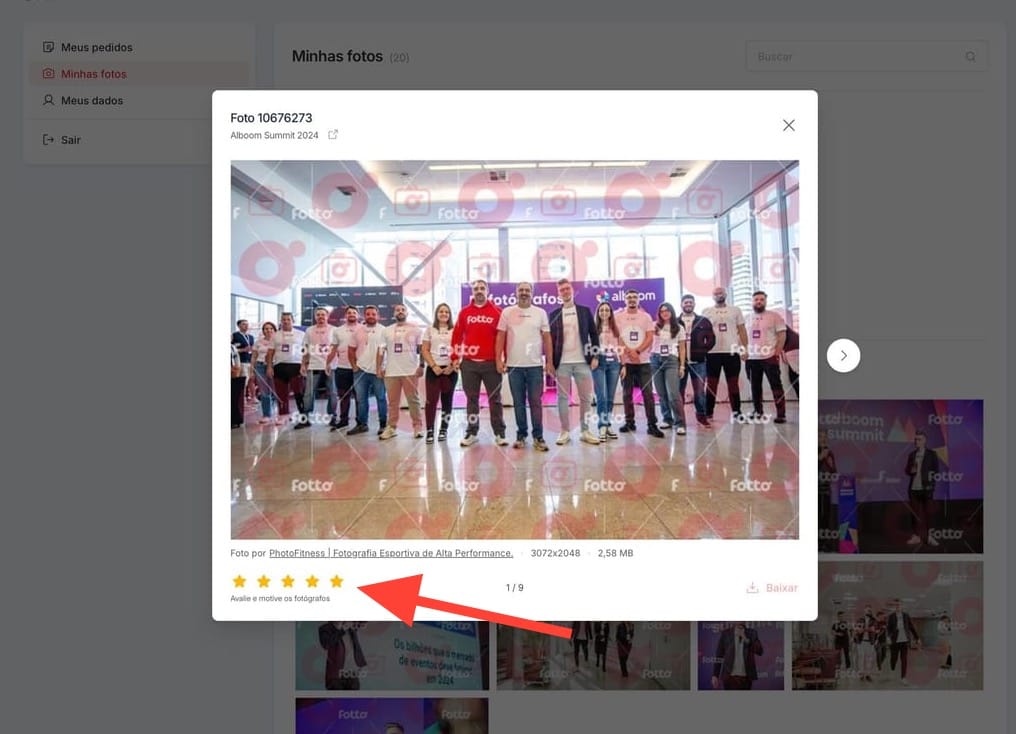 Fotto Lança Avaliação de Fotos